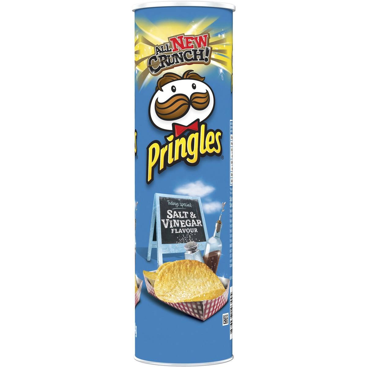 Pringles Salt & Vinegar Chips 134g | Woolworths