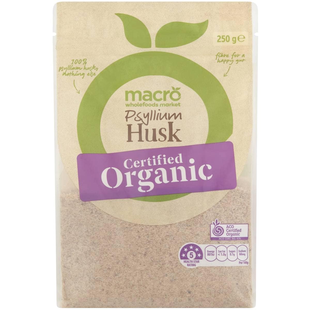 Macro Organic Psyllium Husk 250g | Woolworths