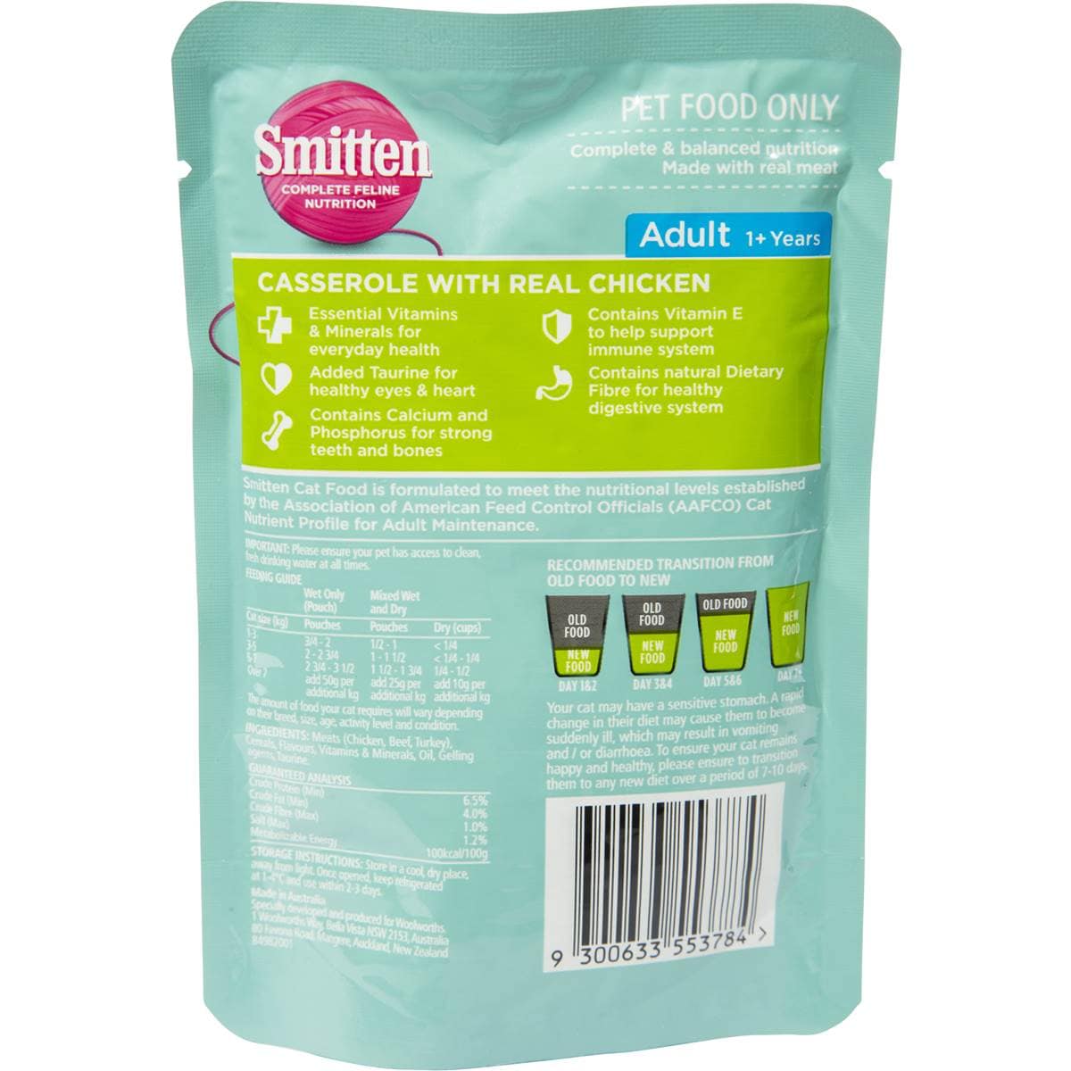 Smitten Cat Food Casserole Chicken 100g | Woolworths