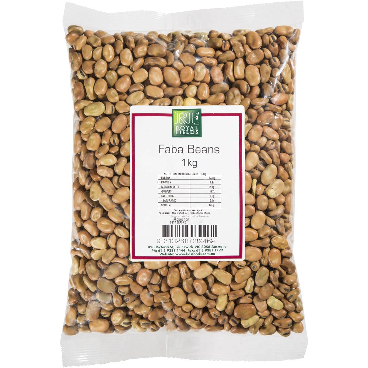 Royal Fields Faba Beans 1kg | Woolworths