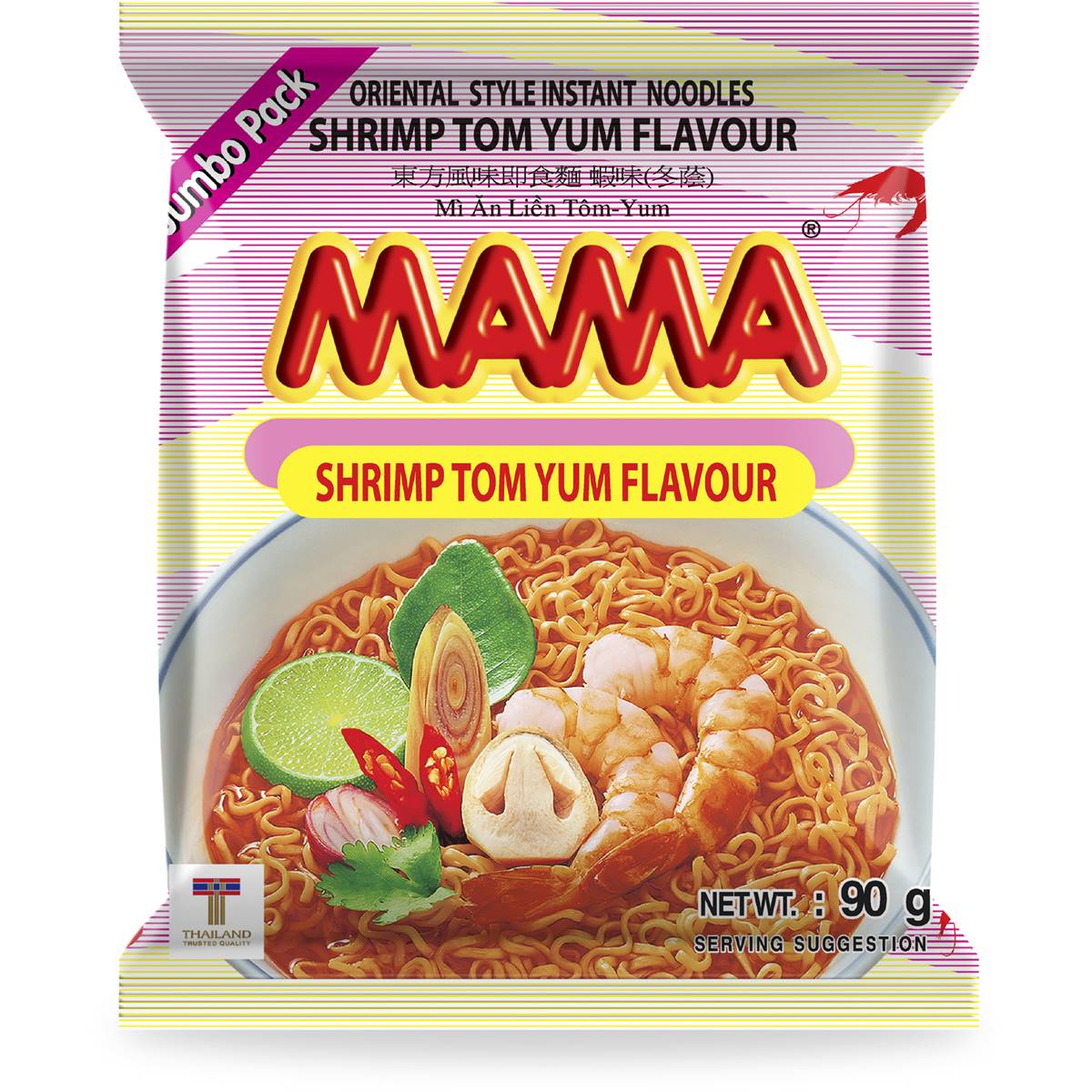 Mama Jumbo Noodles Tom Yum 90g Woolworths Mama Jumbo Noodles Tom Yum 90g Woolworths