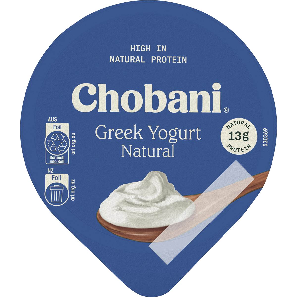 Chobani Greek Yogurt Natural 160g | Woolworths