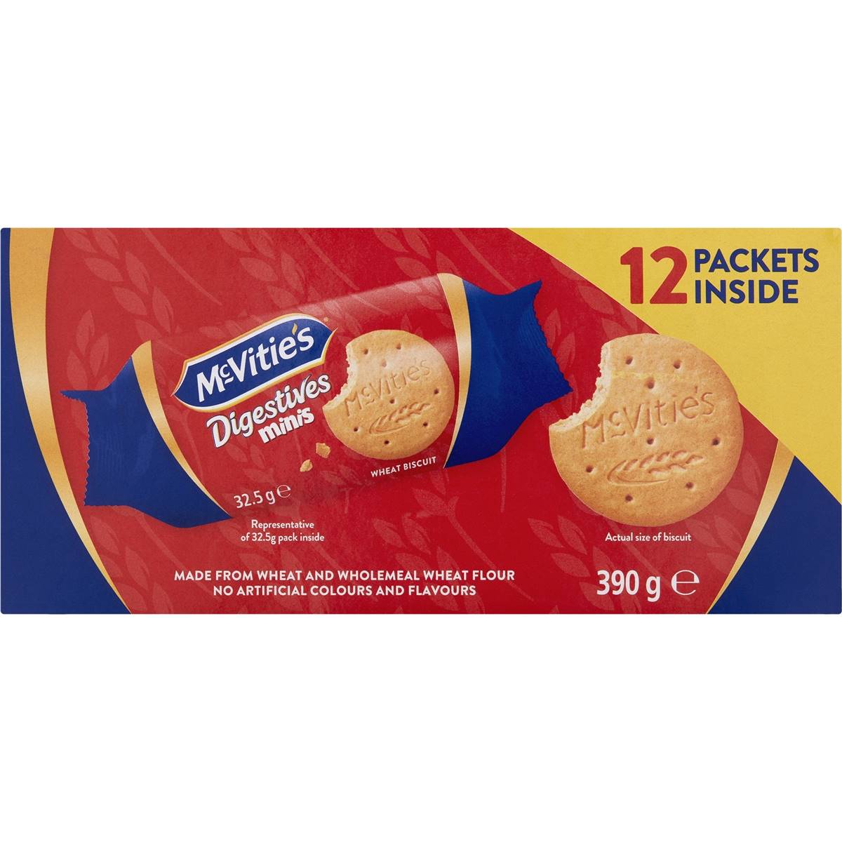 Mcvitie's Digestives Minis Biscuits Multipack 12 Pack | Woolworths