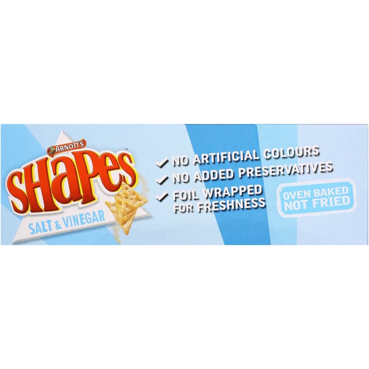 Arnott's Shapes Salt And Vinegar 175g | Woolworths
