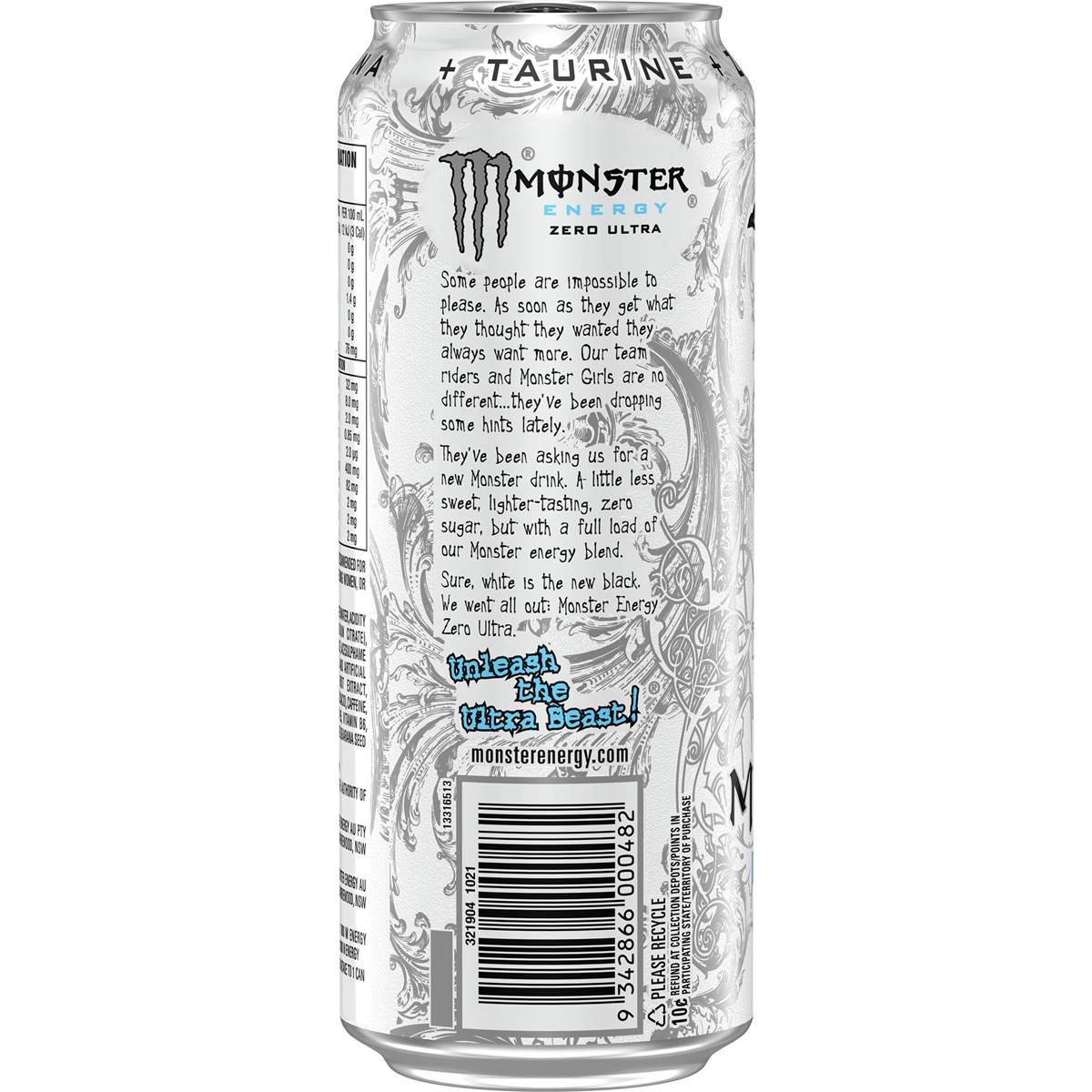 Monster Energy Ultra Can 500ml | Woolworths