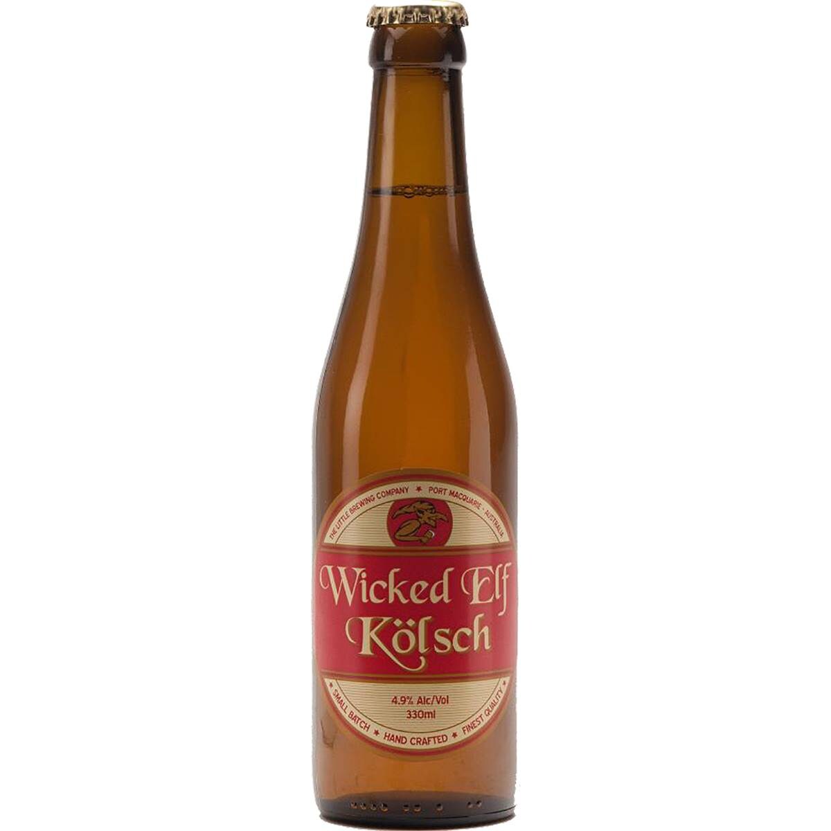 Wicked Elf Kolsch Bottle 330ml Single | Woolworths