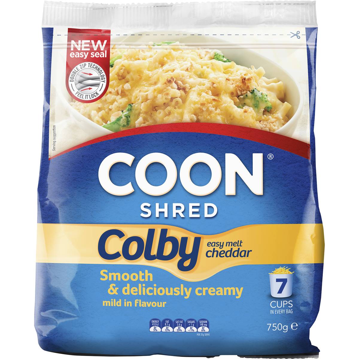 Coon Shredded Colby Cheese 750g | Woolworths