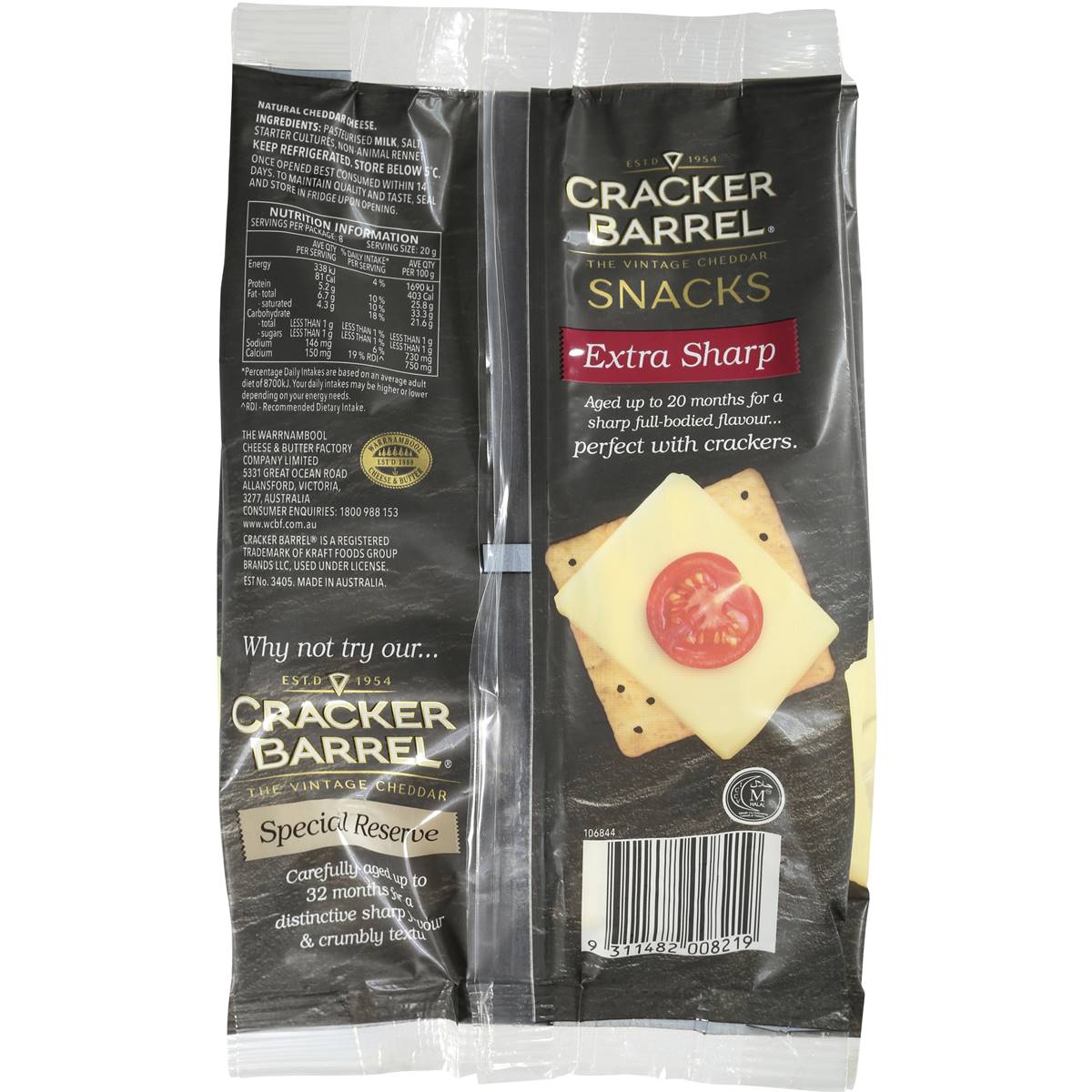Cracker Barrel Cheese Snacks 160g | Woolworths