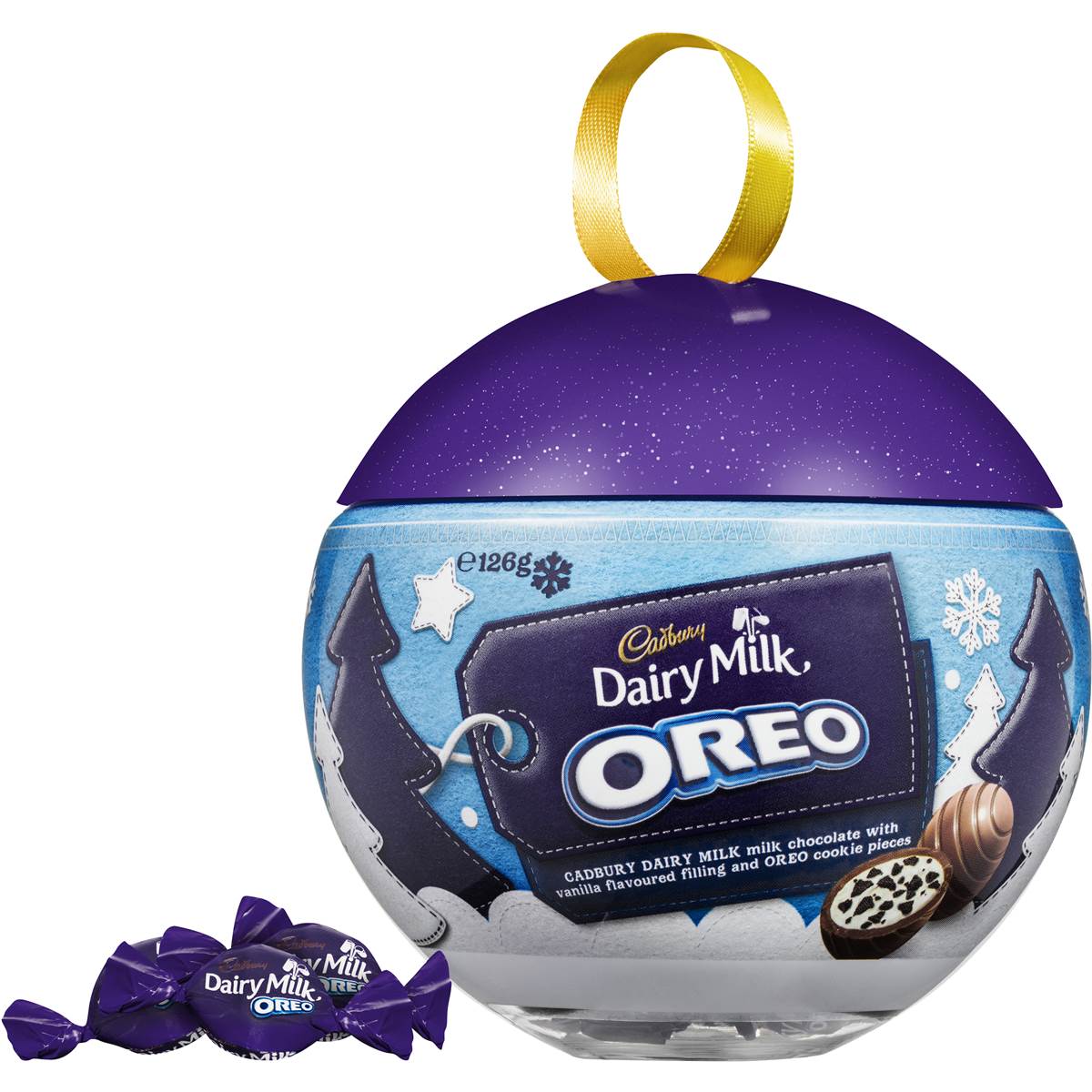 Cadbury Oreo Bauble 126g | Woolworths