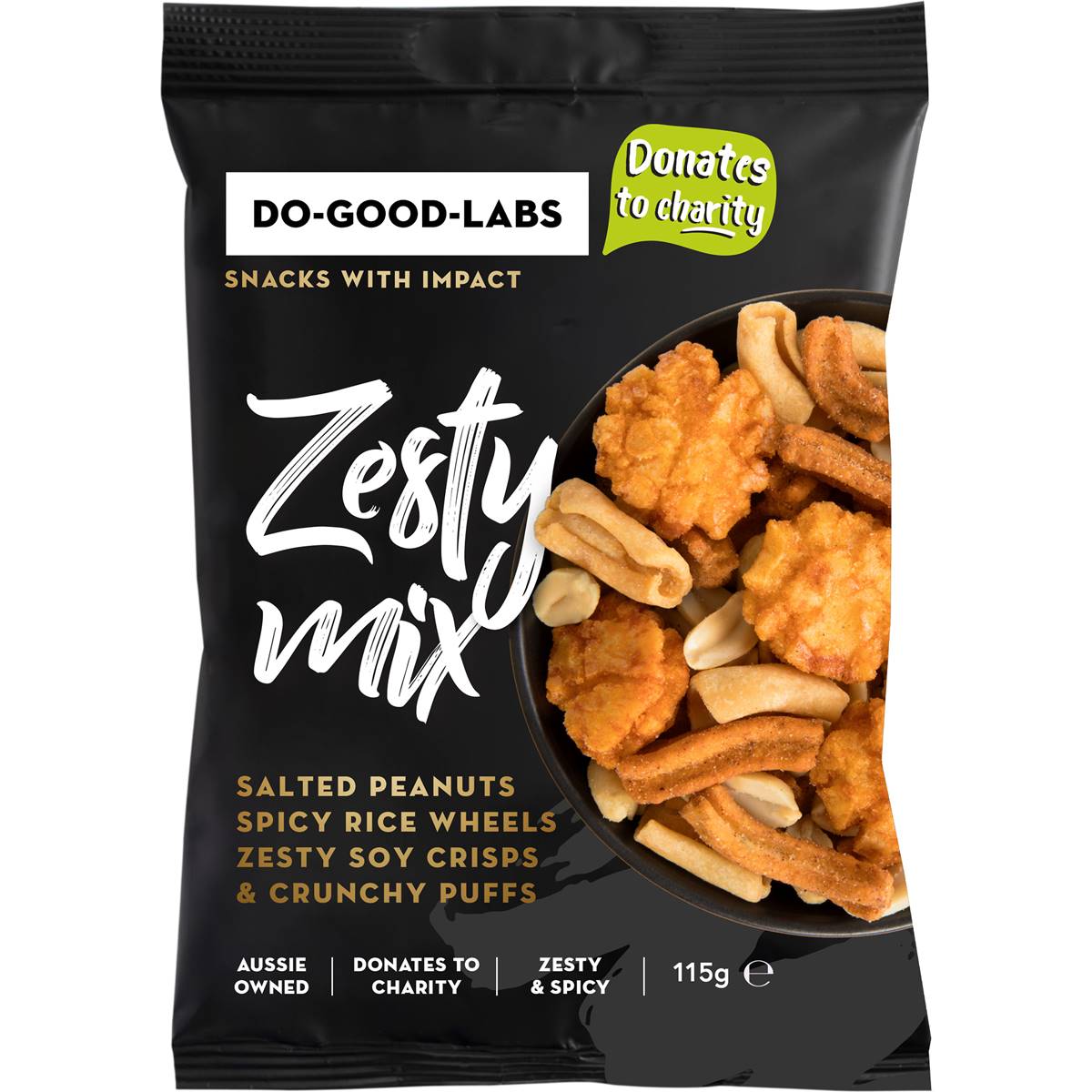 Do Good Labs Zesty Mix Snack 115g | Woolworths