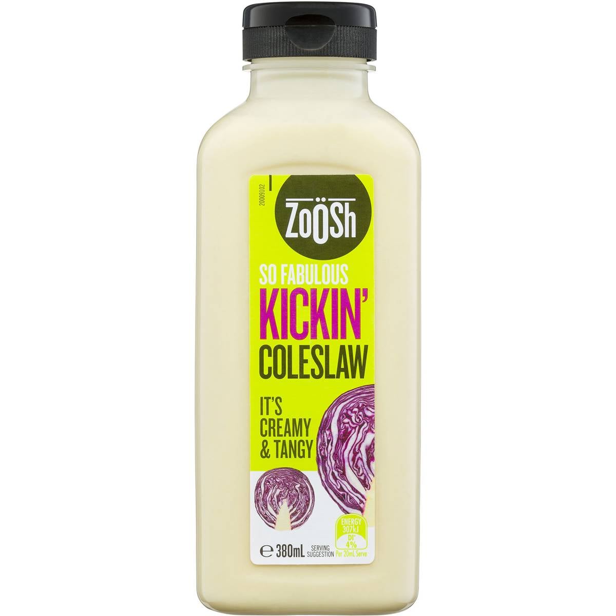 Zoosh Coleslaw Salad Dressing 380ml | Woolworths