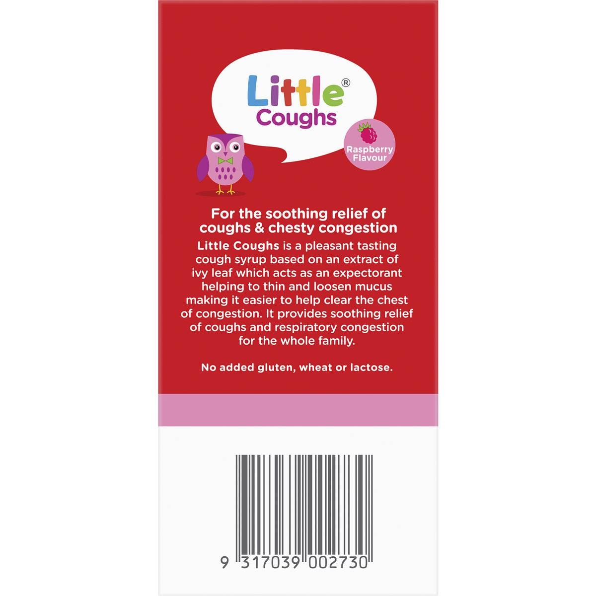 Little Coughs Cough Syrup Raspberry Flavoured 200ml | Woolworths