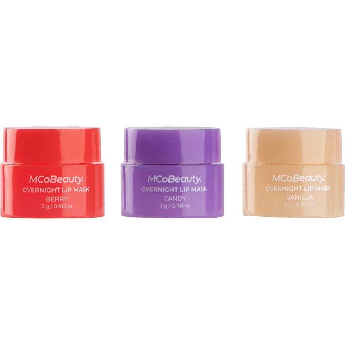 Mcobeauty Overnight Lip Mask Deluxe 3 Pack | Woolworths