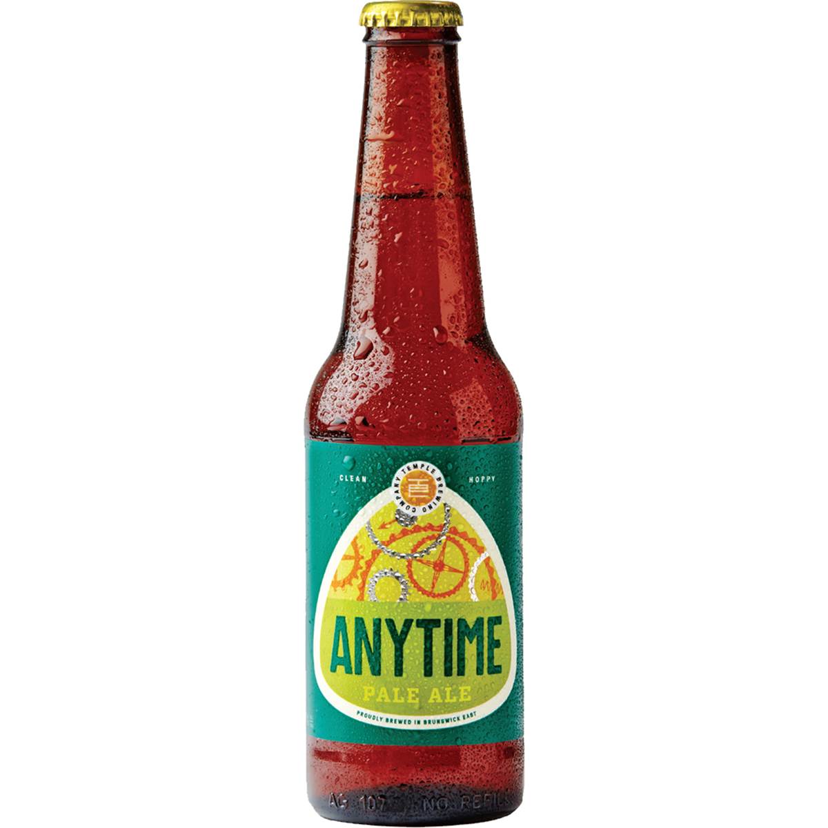 Temple Brewing Co. Anytime Pale Ale Bottle 330ml | Woolworths