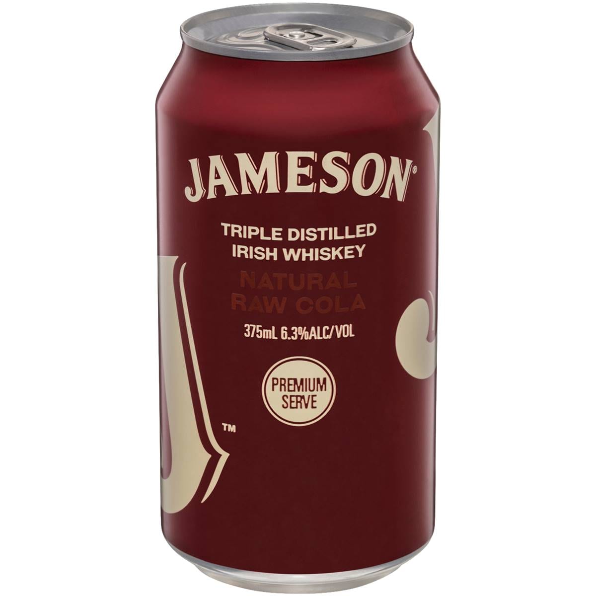 Jameson Irish Whiskey Natural Raw Cola 375ml | Woolworths