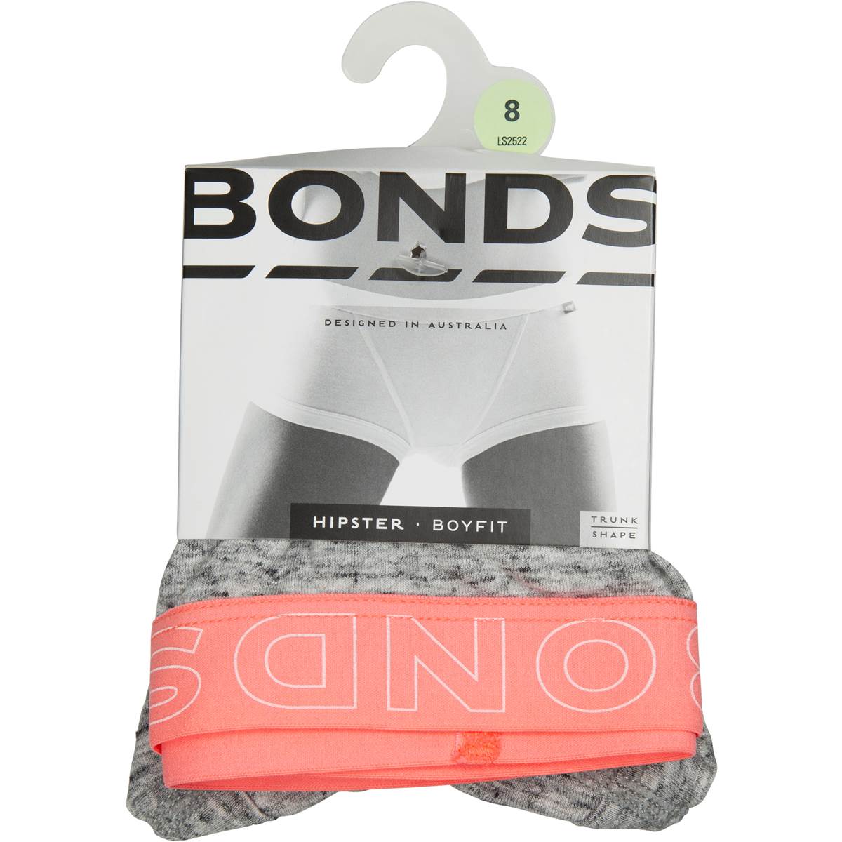 Bonds Women's Body Fit Trunk Size 8 Each | Woolworths