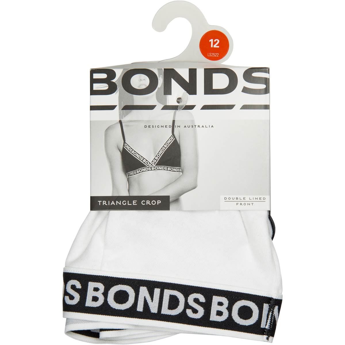 Bonds Womens Triangle Crop Size 12 Each | Woolworths