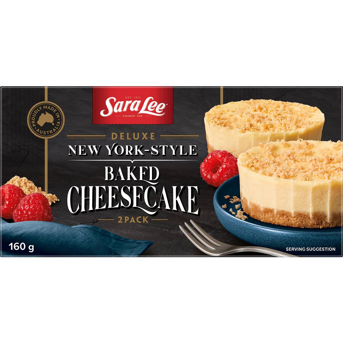Sara Lee Deluxe New York-style Baked Cheesecake 2 Pack | Woolworths