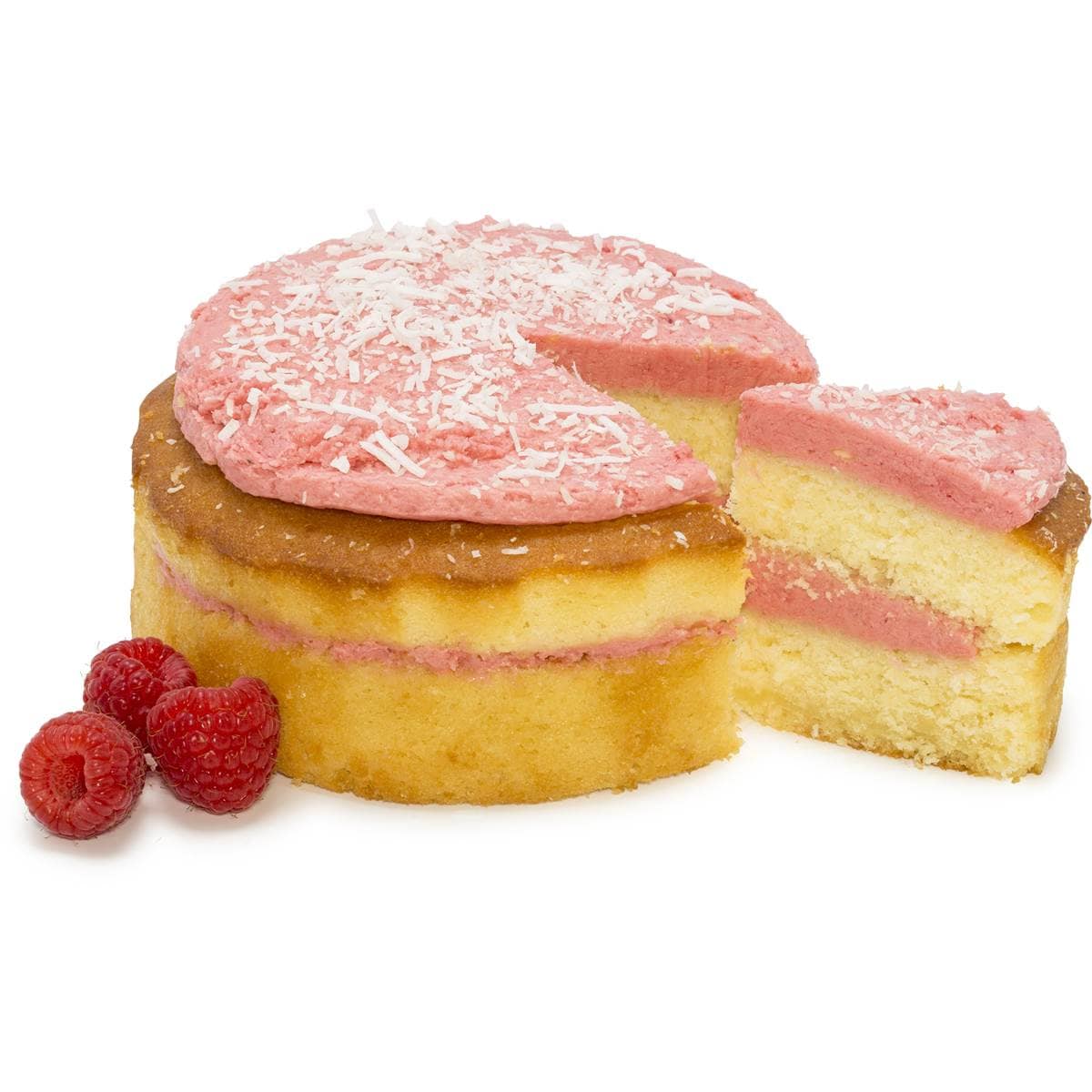 Woolworths Raspberry Coconut Cake 400g | Woolworths