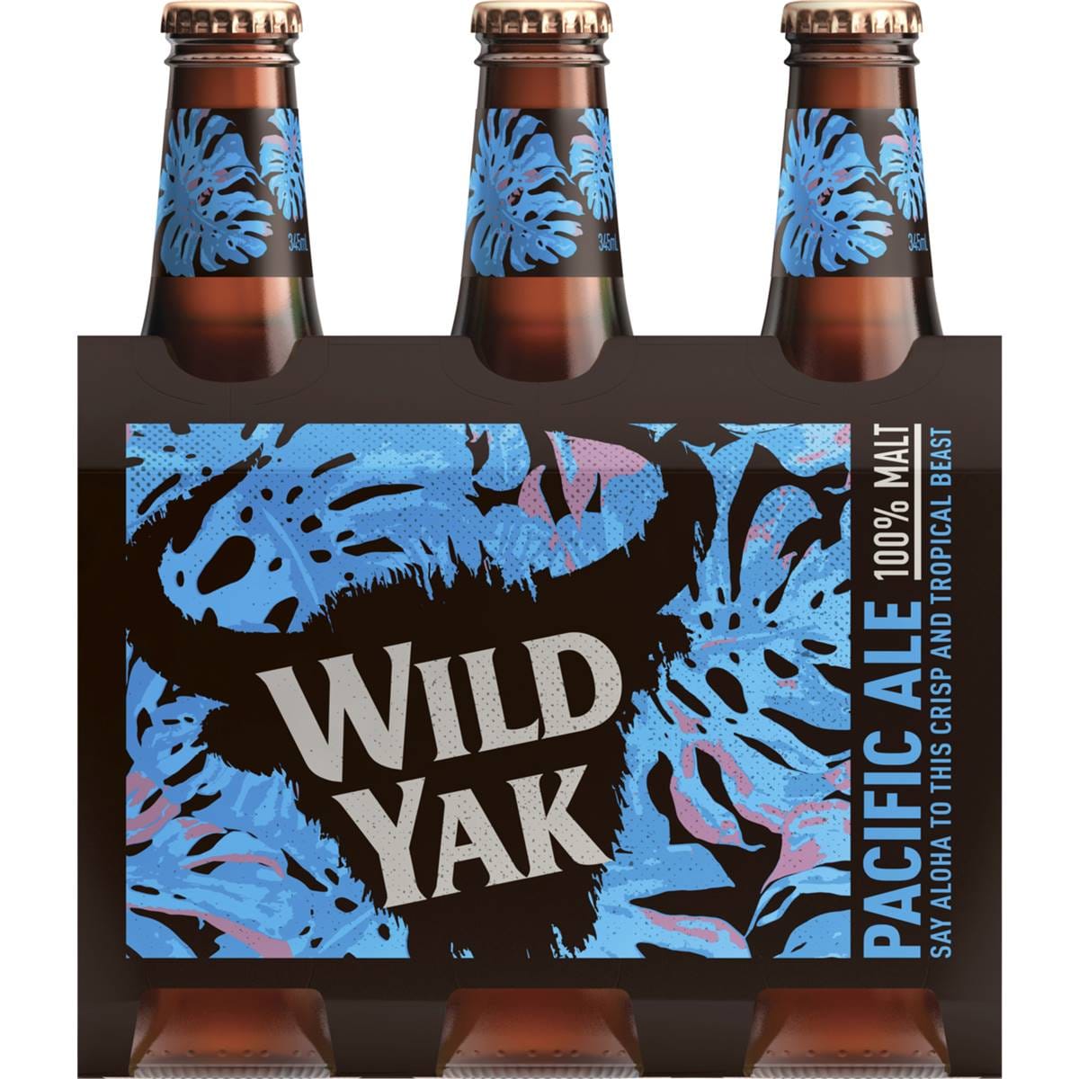 Yak Ales Wilk Yak Pacific Ale Bottle 345ml | Woolworths
