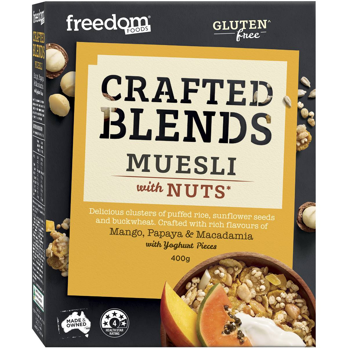Freedom Foods Muesli Fruit And Seeds at Shannon London blog