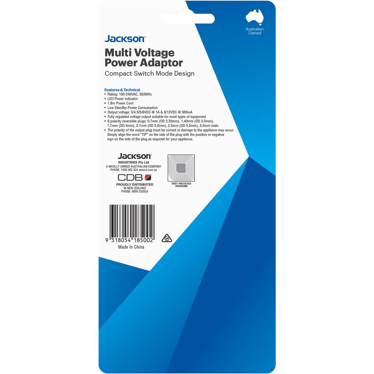 Jackson Switch Mode Power Supply - 500ma Each | Woolworths