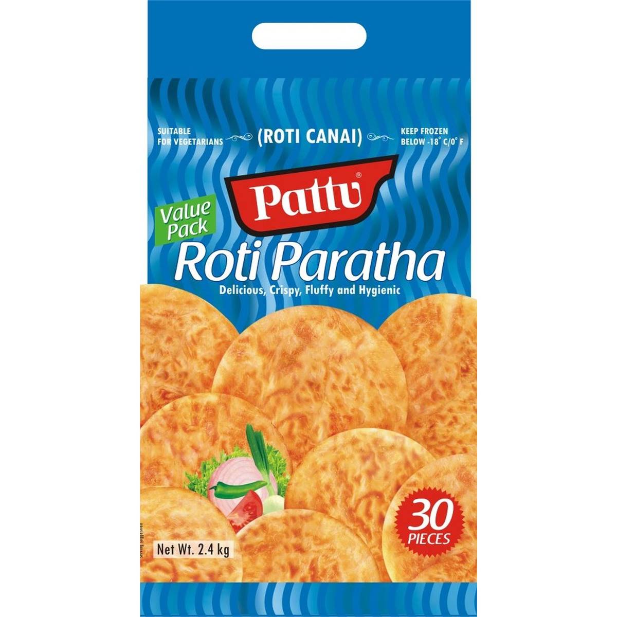 Pattu Rotti Paratha 48 Pack | Woolworths