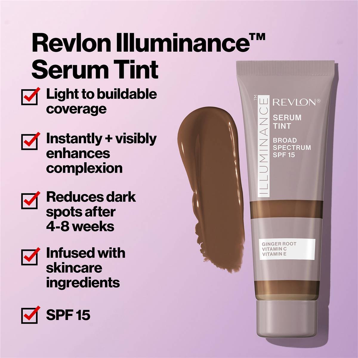 Revlon Illuminance Serum Tint Light Beige Each Woolworths