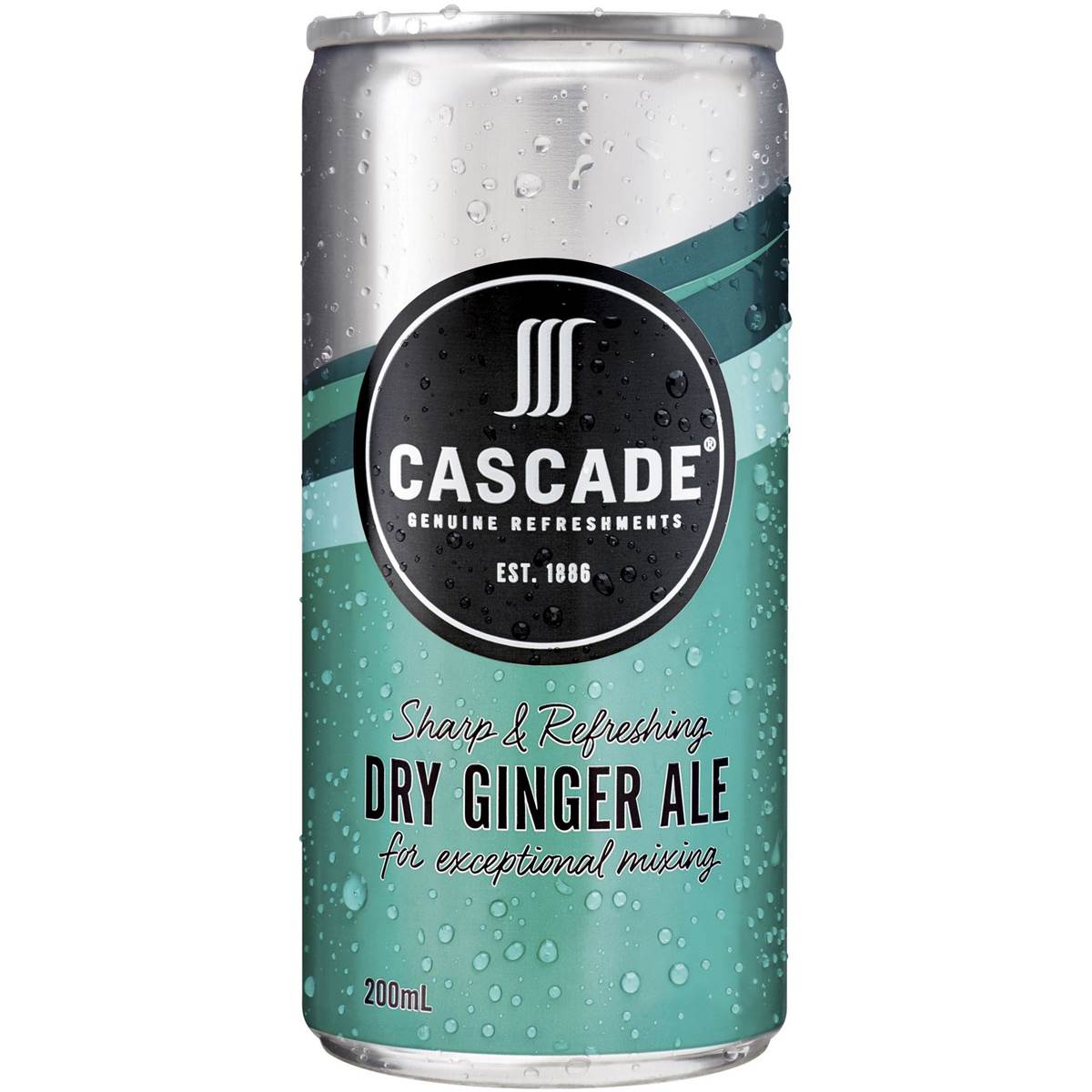 Cascade Dry Ginger Ale Can 200ml | Woolworths