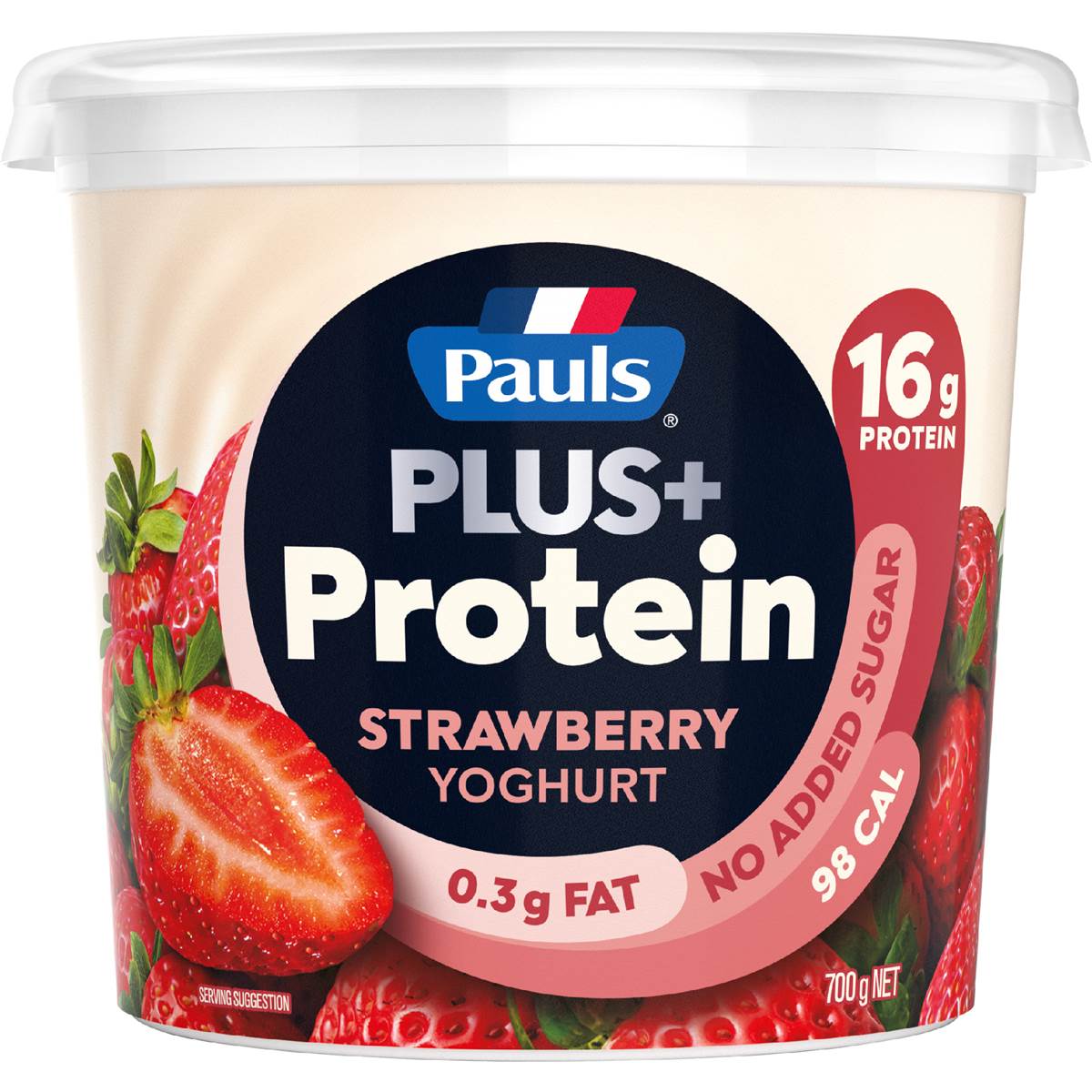 Pauls Plus Protein Strawberry Yoghurt 700g | Woolworths