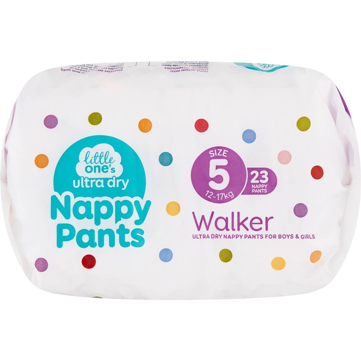 Little One's Nappy Pants Walker 13-18kg 23 Pack | Woolworths