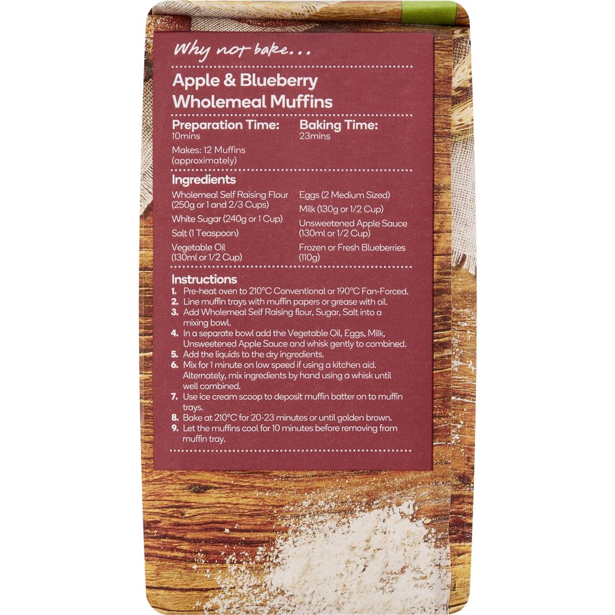 Woolworths Wholemeal Self Raising Flour 1kg | Woolworths