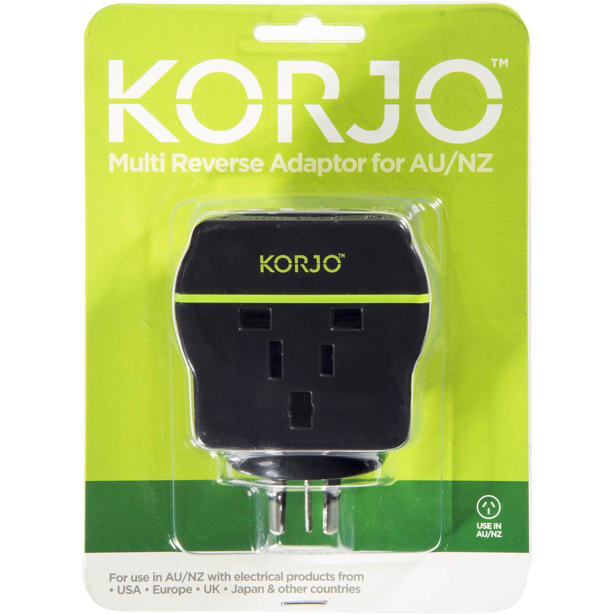 Korjo Multi Reverse Adaptor Each | Woolworths