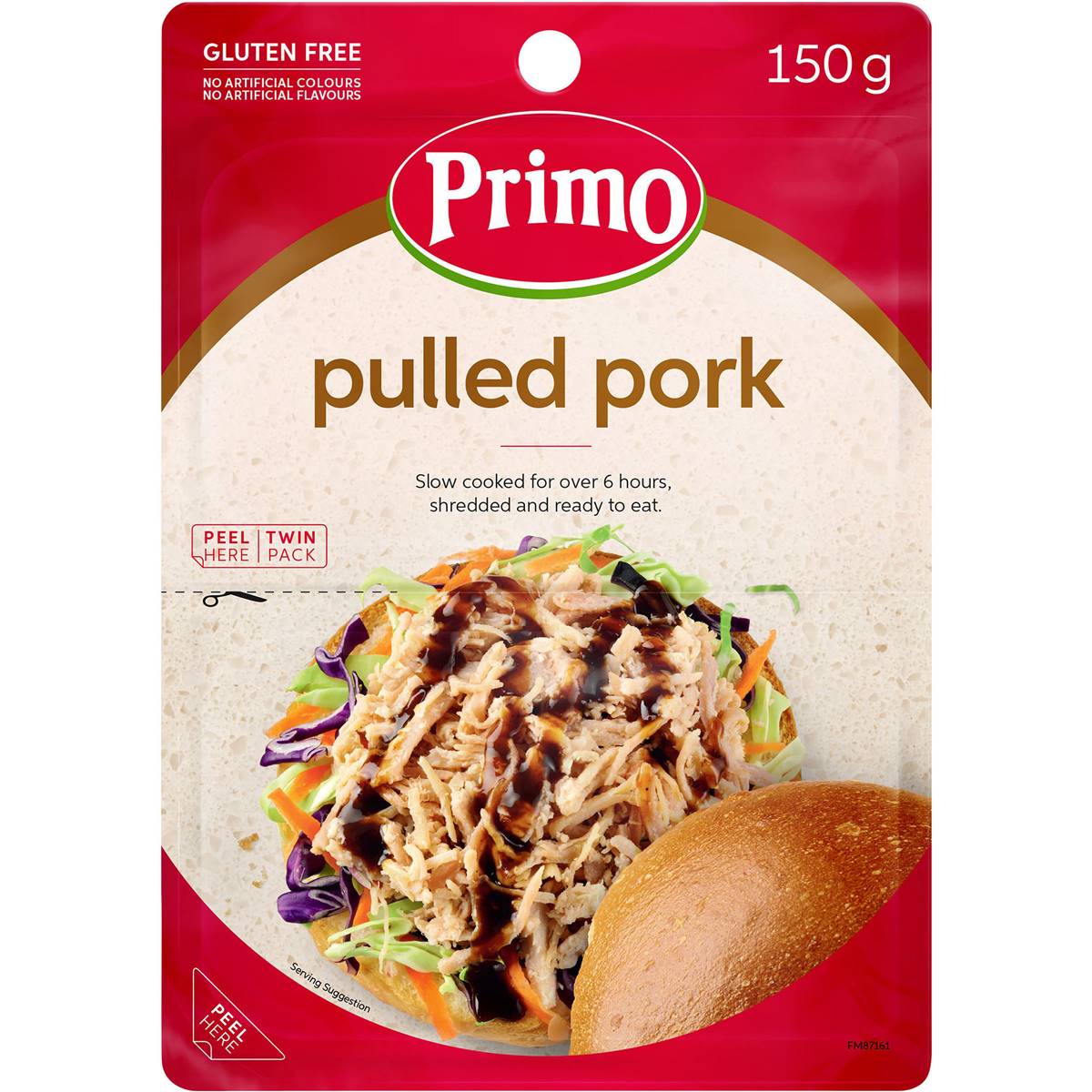 Primo Pulled Pork 150g | Woolworths