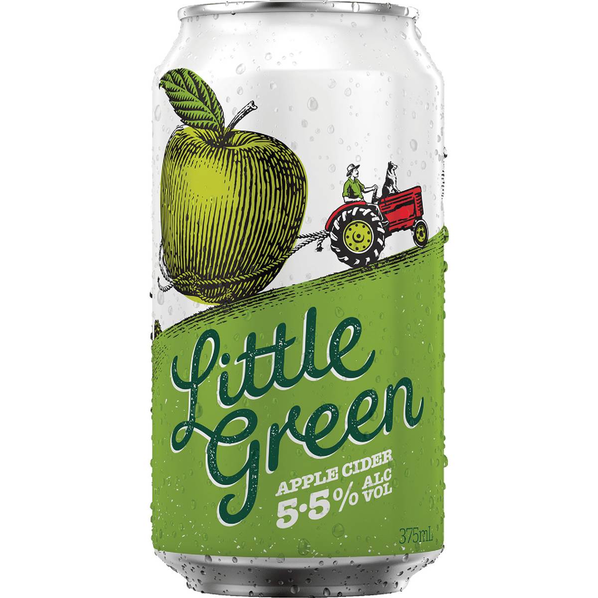 Little Green Apple Cider Can 375ml | Woolworths