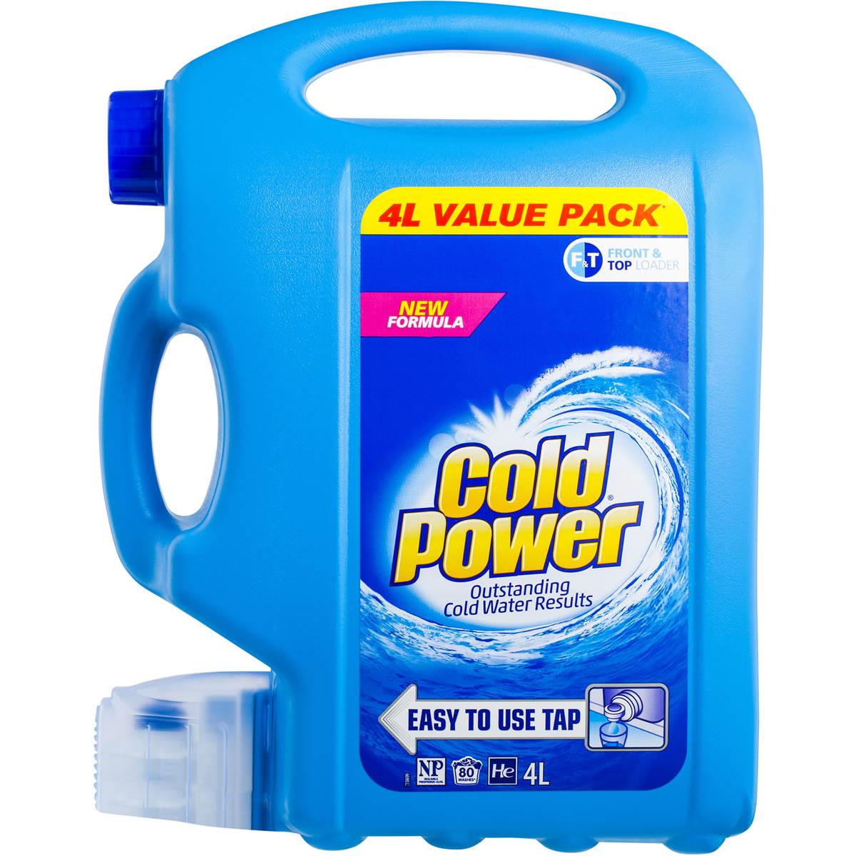 Cold Power Regular Front & Top Liquid 4l | Woolworths