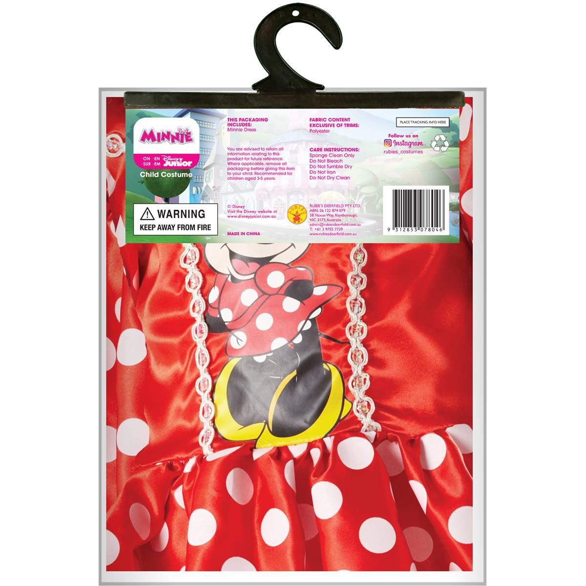 Disney Disney Minnie Mouse Child Each | Woolworths