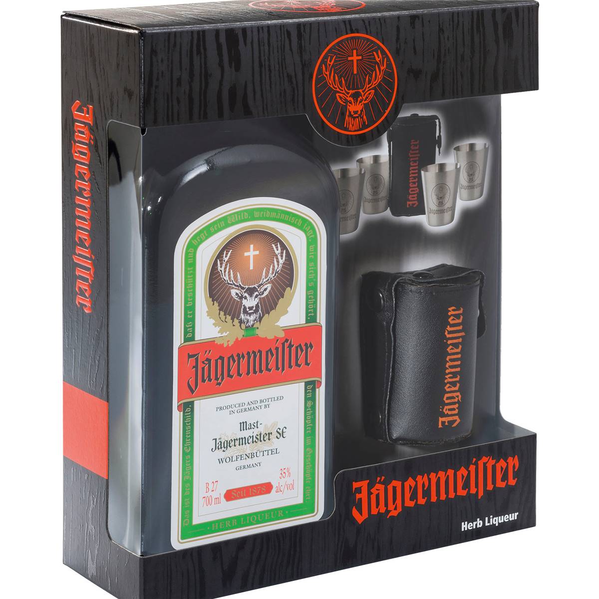 Jagermeister Shot Gift Pack 700ml | Woolworths