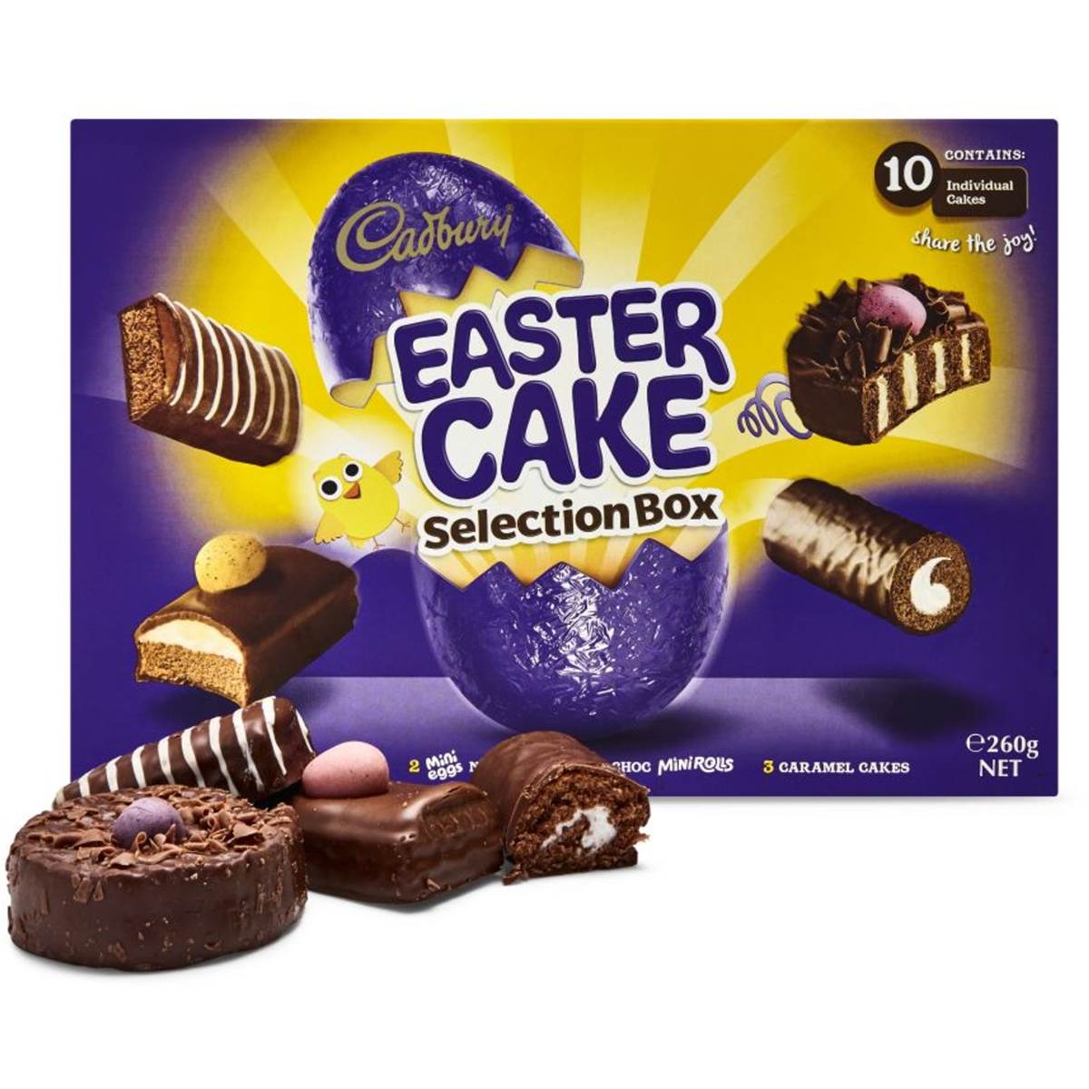 Cadbury Easter Cake Selection Box 10pk | Woolworths