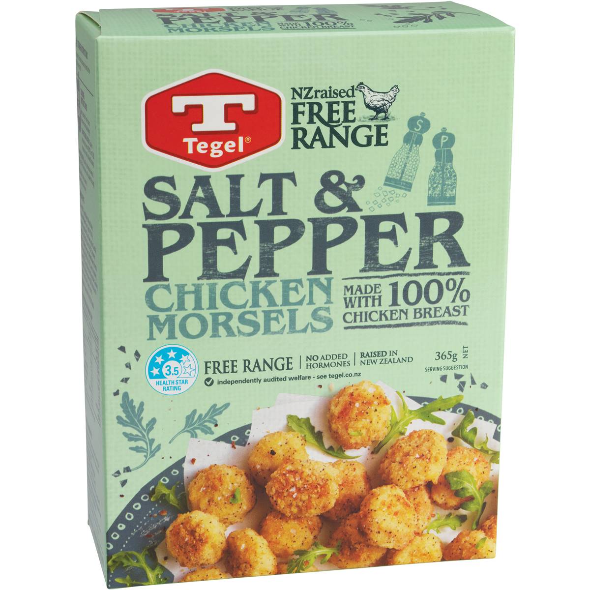 Tegel Salt & Pepper Chicken Morsels 365g | Woolworths