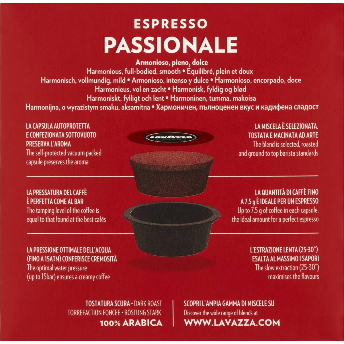 Lavazza Passionale A Modo Mio Coffee Pods 16 Pack | Woolworths