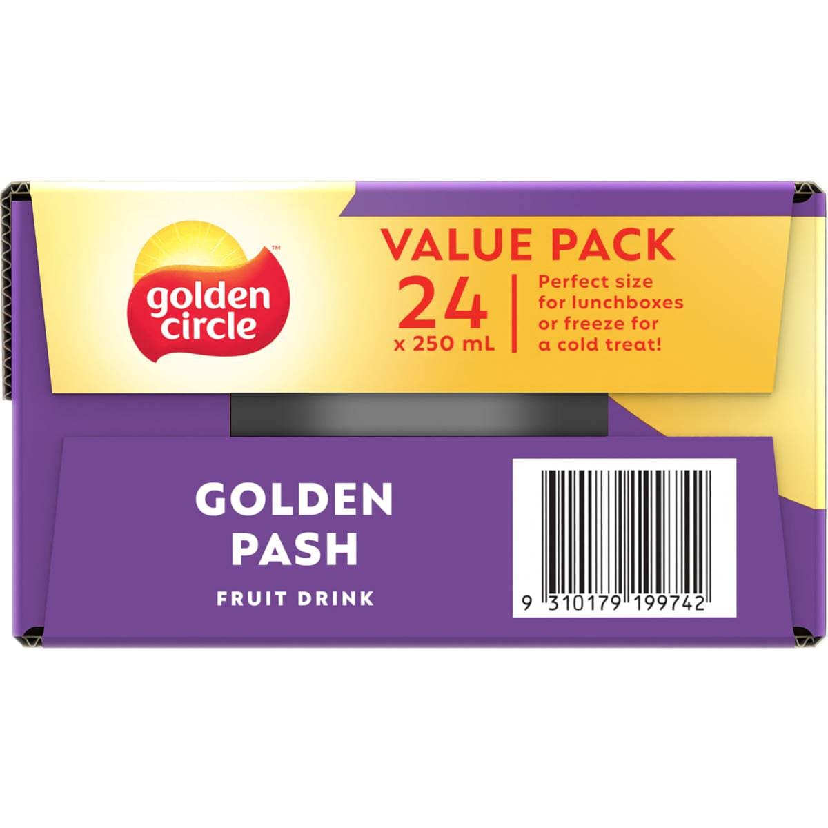 Golden Circle Fruit Drinks Lunch Box Poppers Multipack Golden Pash ...