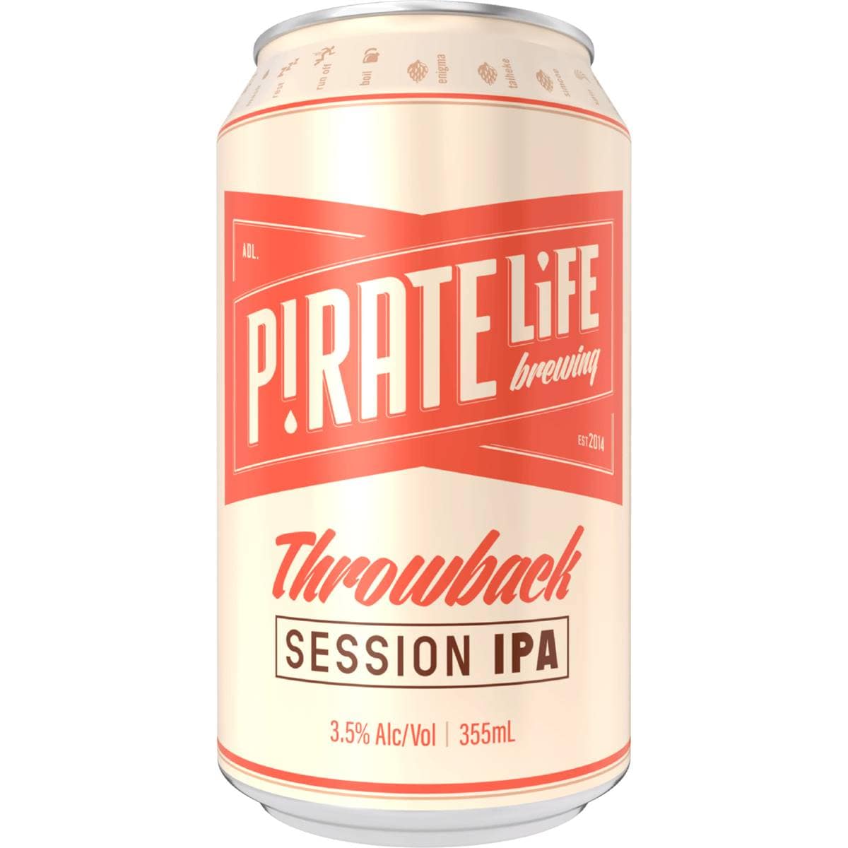 Pirate Life Brewing Ipa Throwback Can 355ml | Woolworths