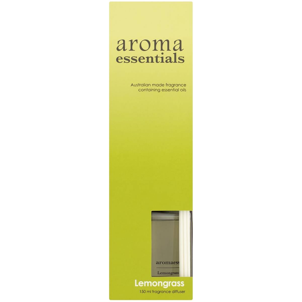 Aroma Essentials Diffuser Lemongrass & Ginger 150ml | Woolworths
