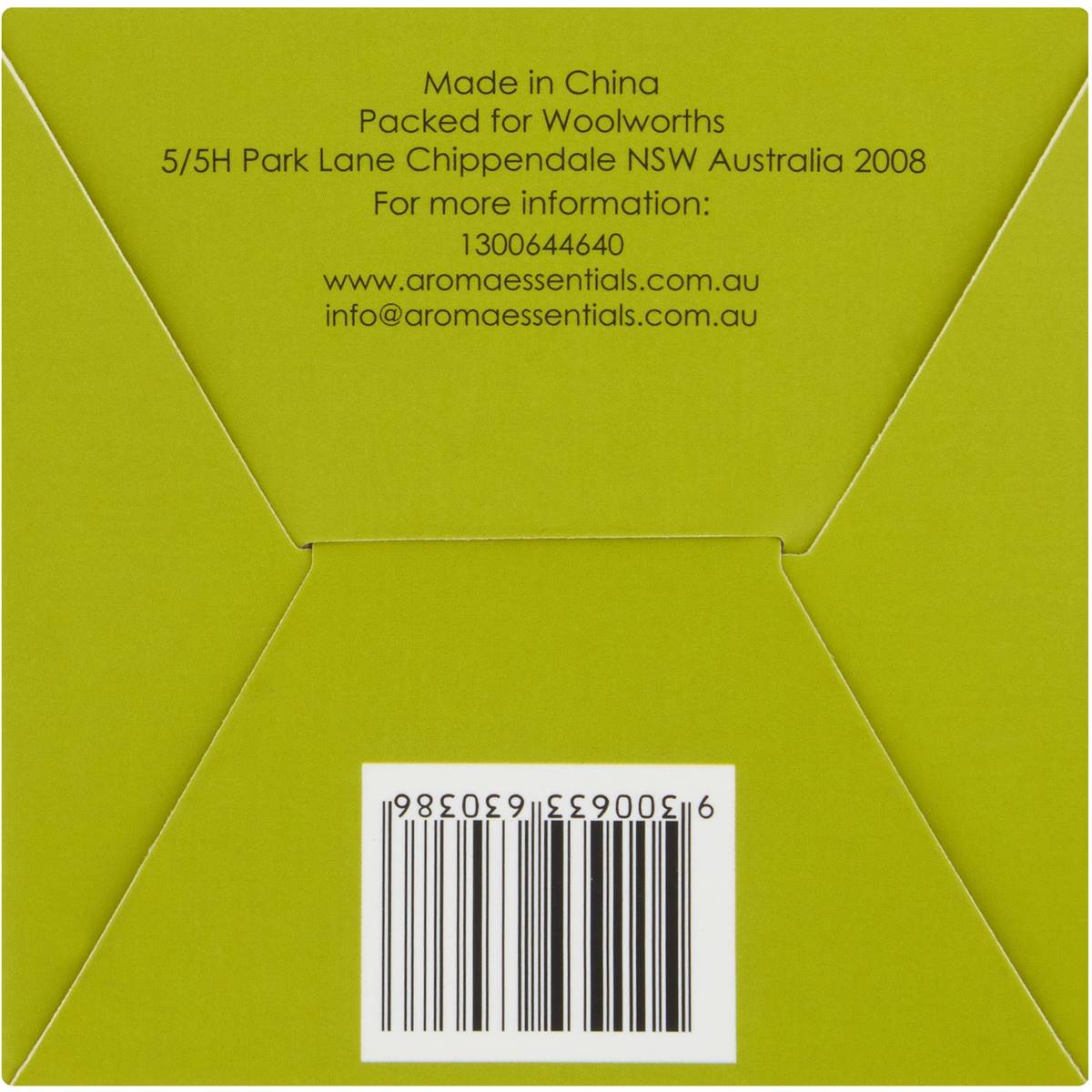 Aroma Essentials Diffuser Lemongrass & Ginger 150ml | Woolworths