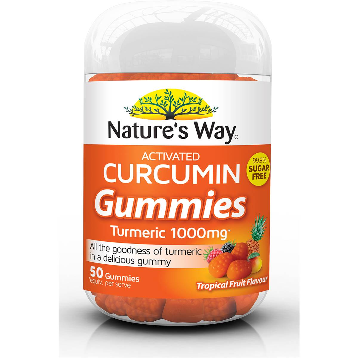 Nature's Way Activated Curcumin Gummies Turmeric 1000mg 50pk | Woolworths Nature's Way Activated Curcumin Gummies Turmeric 1000mg 50pk | Woolworths