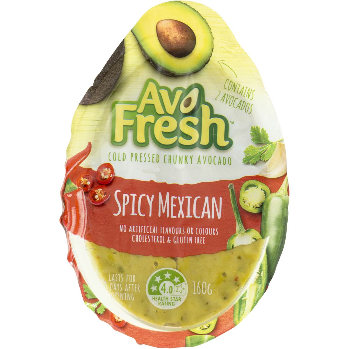Avofresh Spicy Mexican 160g | Woolworths