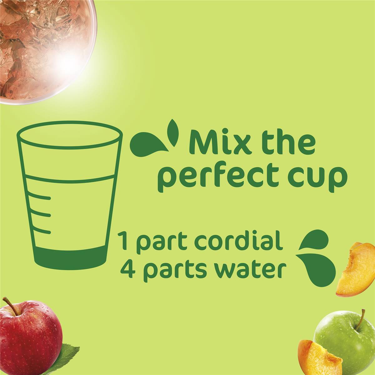 Golden Circle Cordials Apple Peach & Lychee Cordial 2l | Woolworths