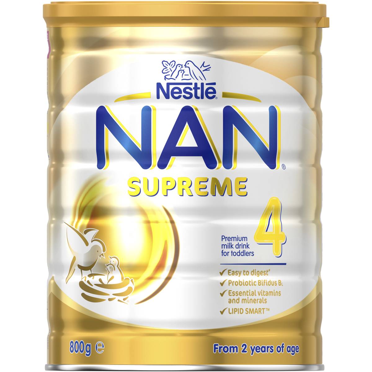 Nestle Nan Nan Supreme 4 Toddler 12+ Months Milk Formula Powder 800g ...