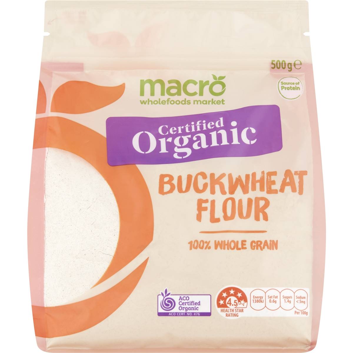 Macro Organic Buckwheat Flour 500g | Woolworths Macro Organic Buckwheat Flour 500g | Woolworths